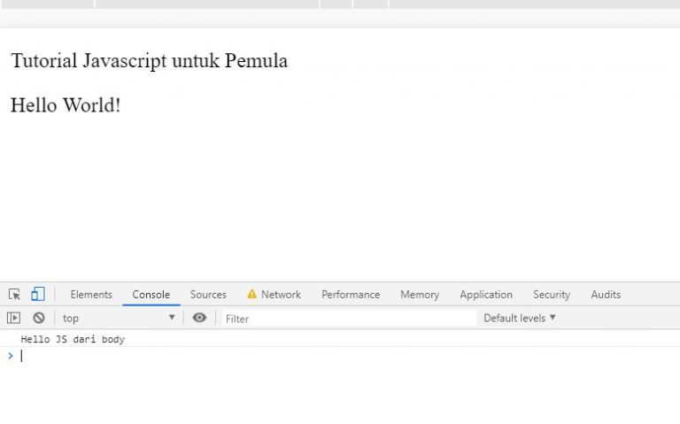 Pengenalan JavaScript - webmediabelajar